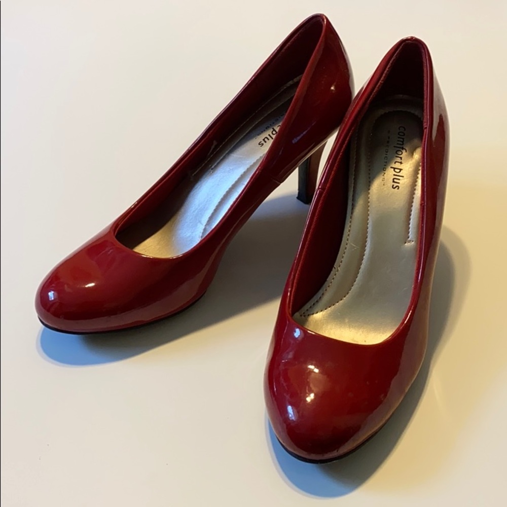 Comfort Plus Red Heels - Gem